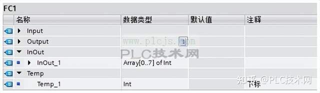 [西门子PLC] S7-1200数组ARRAY类型使用详解 - 知乎