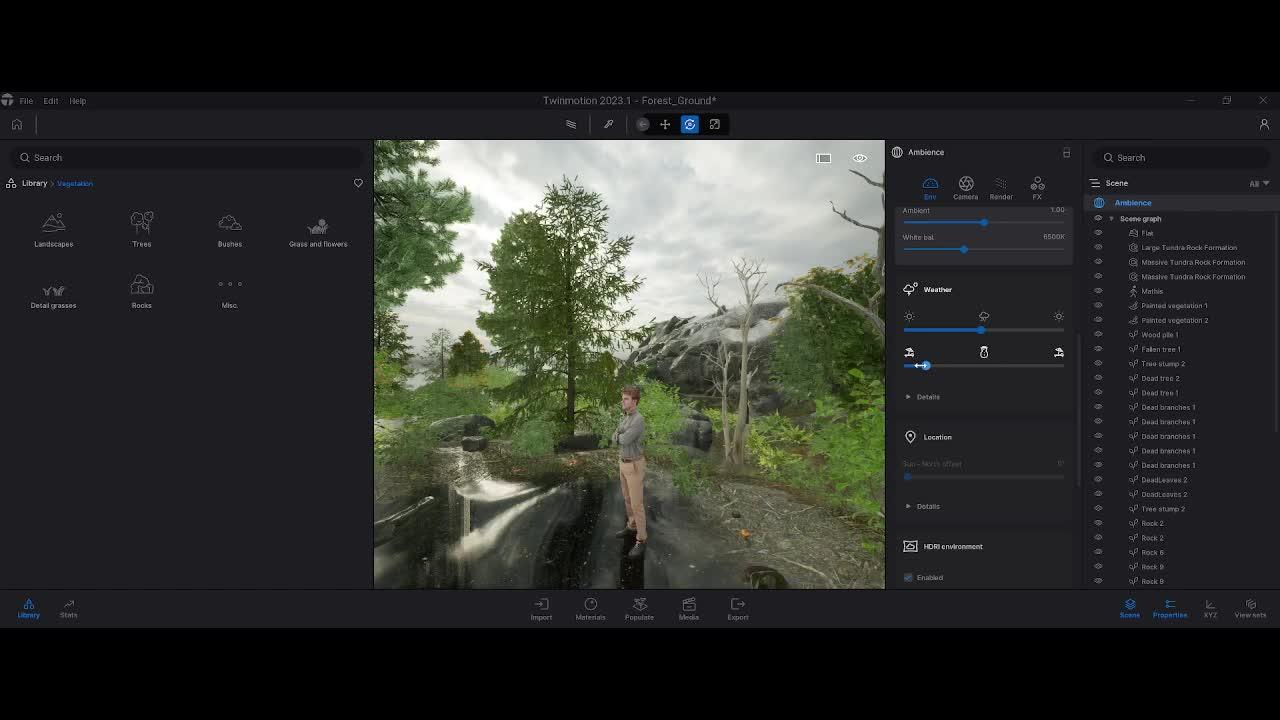 【Twinmotion】超写实场景练习（简单!高效!比UE5好用!) - 知乎