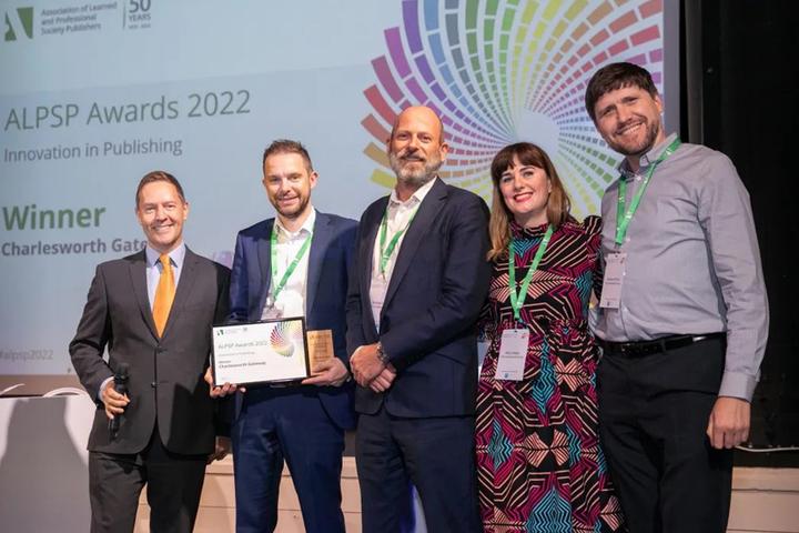 查尔斯沃思Gateway（Charlesworth Gateway）荣获2022年度 ALPSP出版创新奖 - 知乎