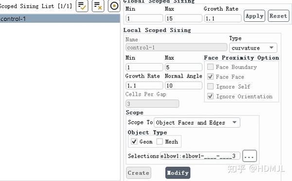 fluent meshing 的 control 设置 - 知乎