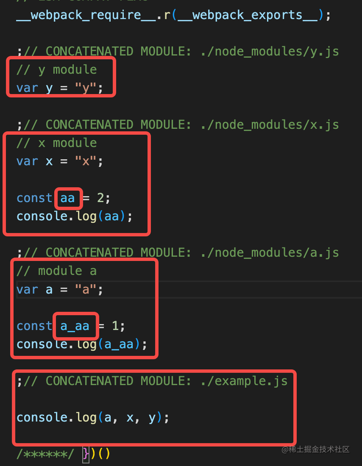 webpack 的 scope hositing 实现原理，它也是一种 tree shaking！ - 知乎