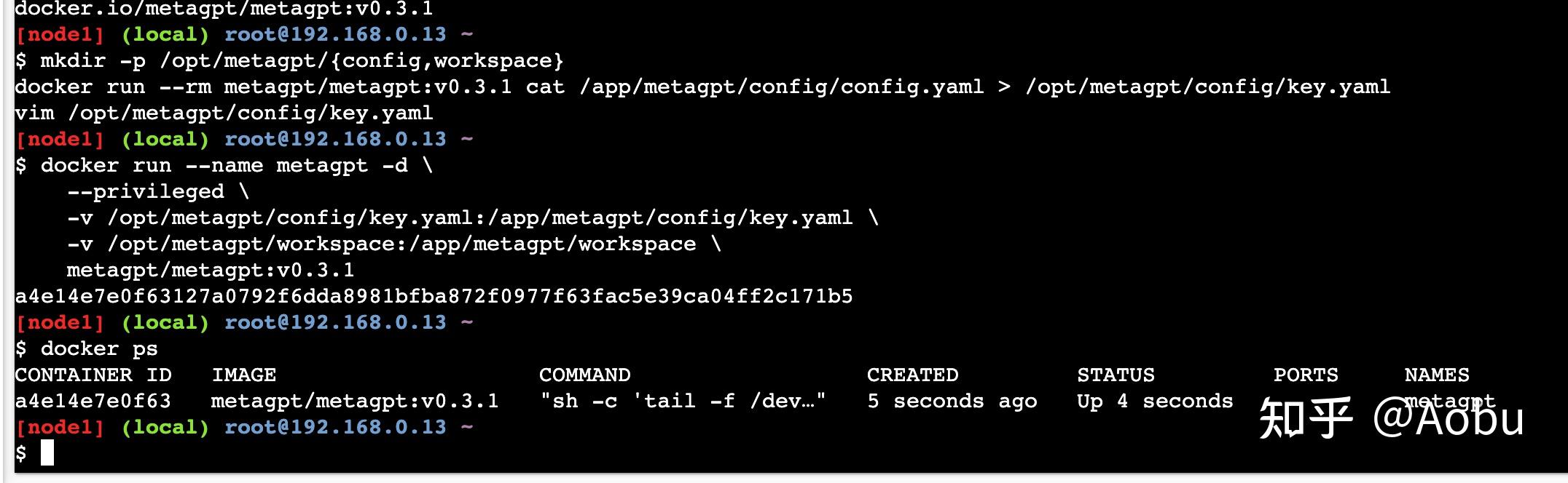 MetaGPT快速使用教程 - 知乎