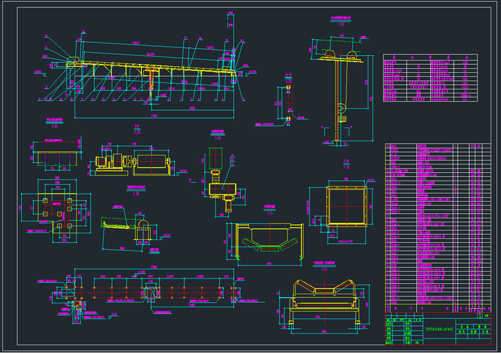 TD75带式输送机CAD图纸 - 知乎