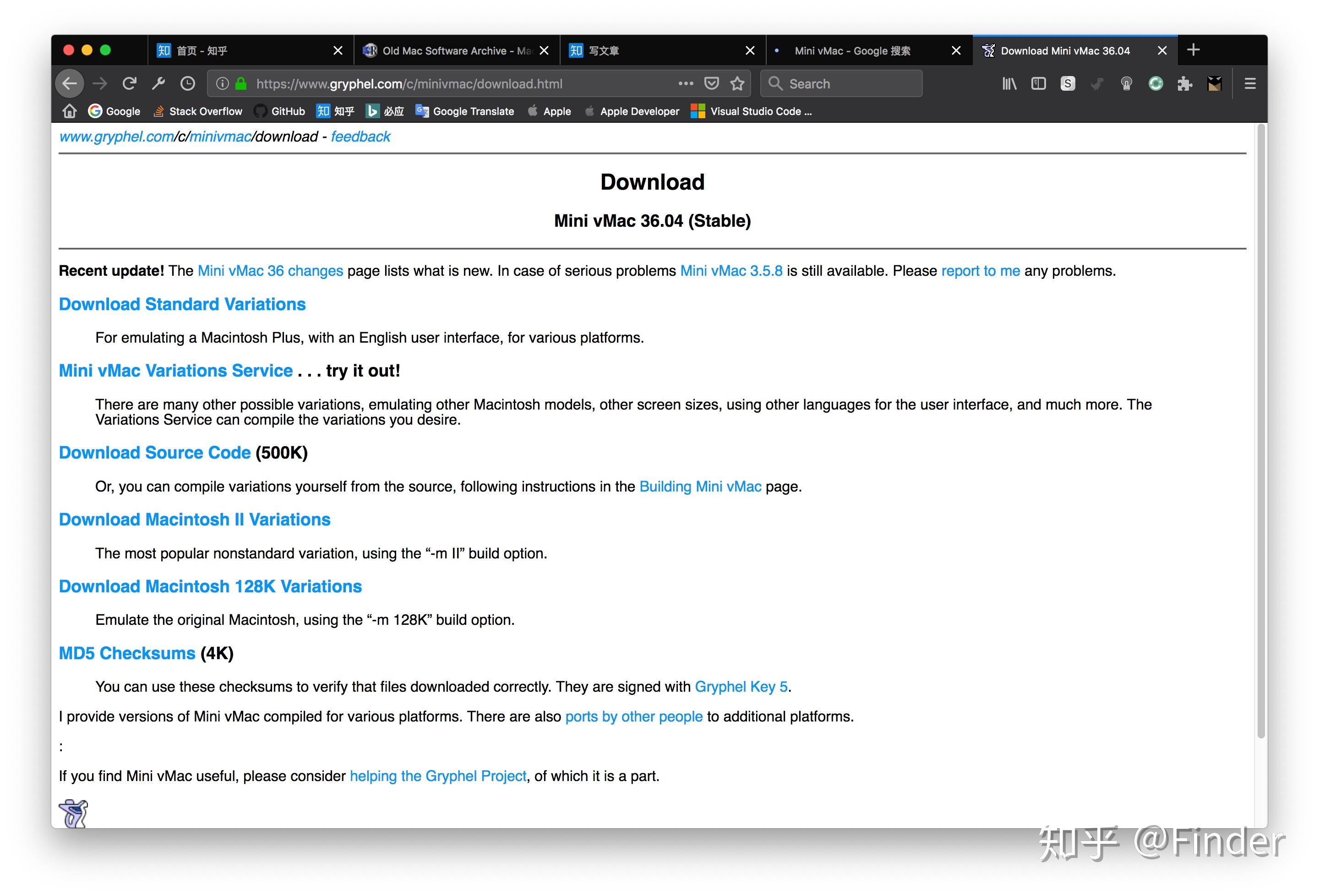 使用 Mini vMac 搭建一个 System 7.0 虚拟机 - 知乎
