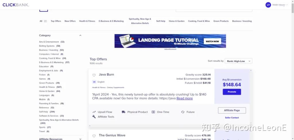 2024年如何在ClickBank赚取6万美金（保姆级教程） - 知乎