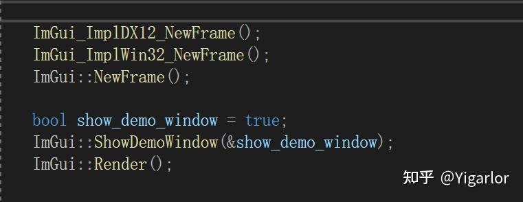 DX12渲染器开发（11）：ImGui使用简介 - 知乎