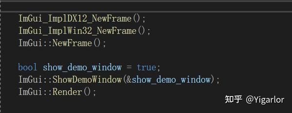 DX12渲染器开发（11）：ImGui使用简介 - 知乎