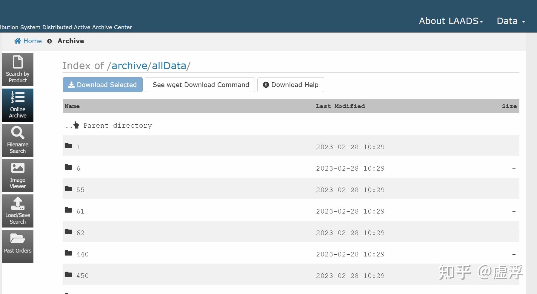 MODIS数据系列(三)|基于python对MODIS数据进行下载(第二种方式) - 知乎
