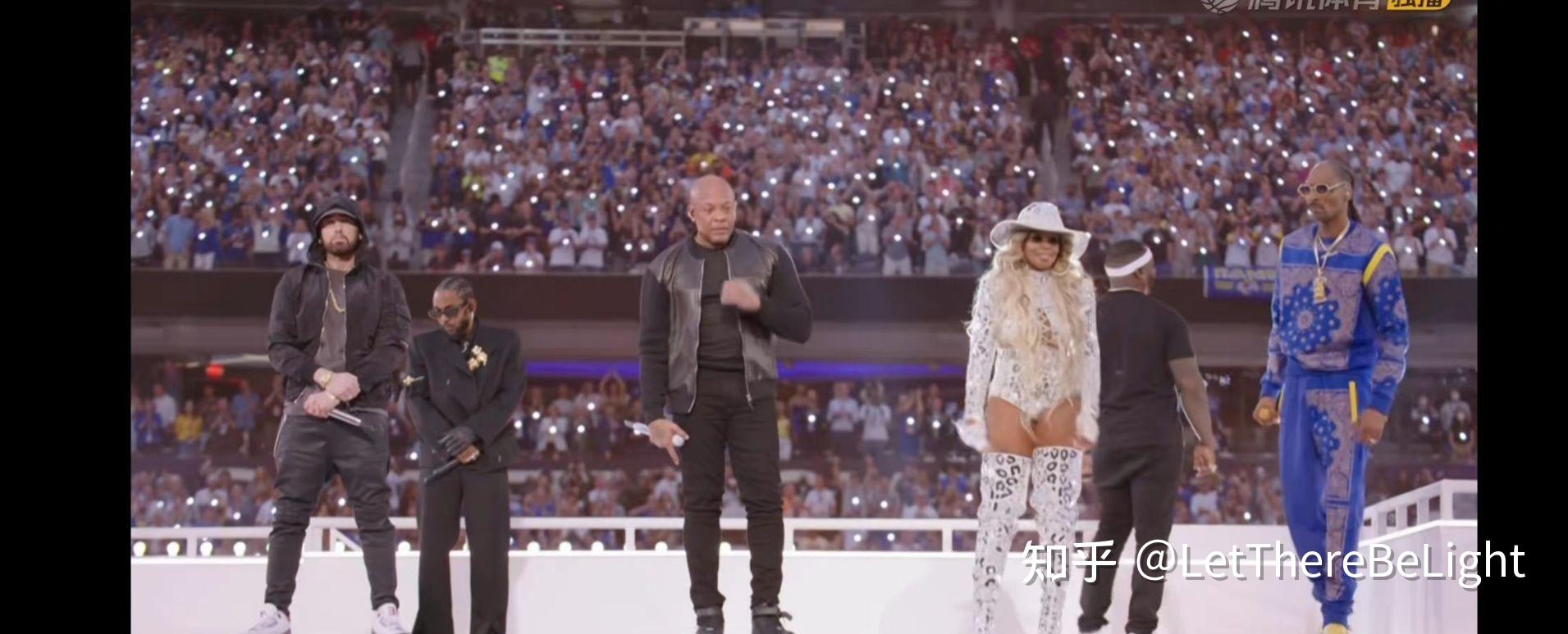 2022 年超级碗中场秀 Eminem、Dr. Dre、50 Cent 领衔登台，有哪些经典节目？ - 知乎