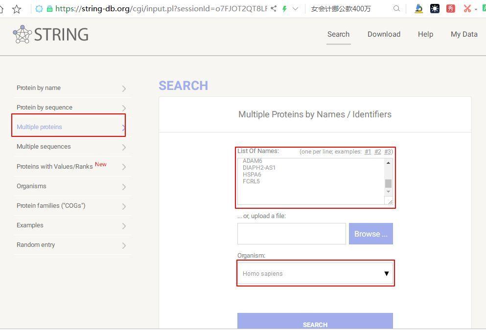 STRING网站+Cytoscape软件制作精美蛋白互作网络图(PPI) - 知乎