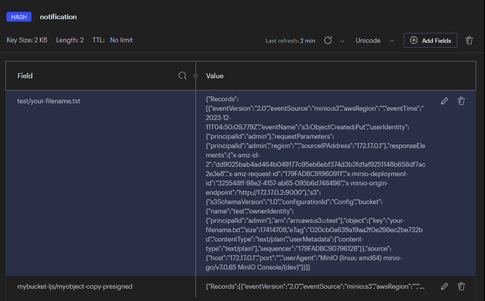 minio的桶事件通知(bucket notification) - 知乎