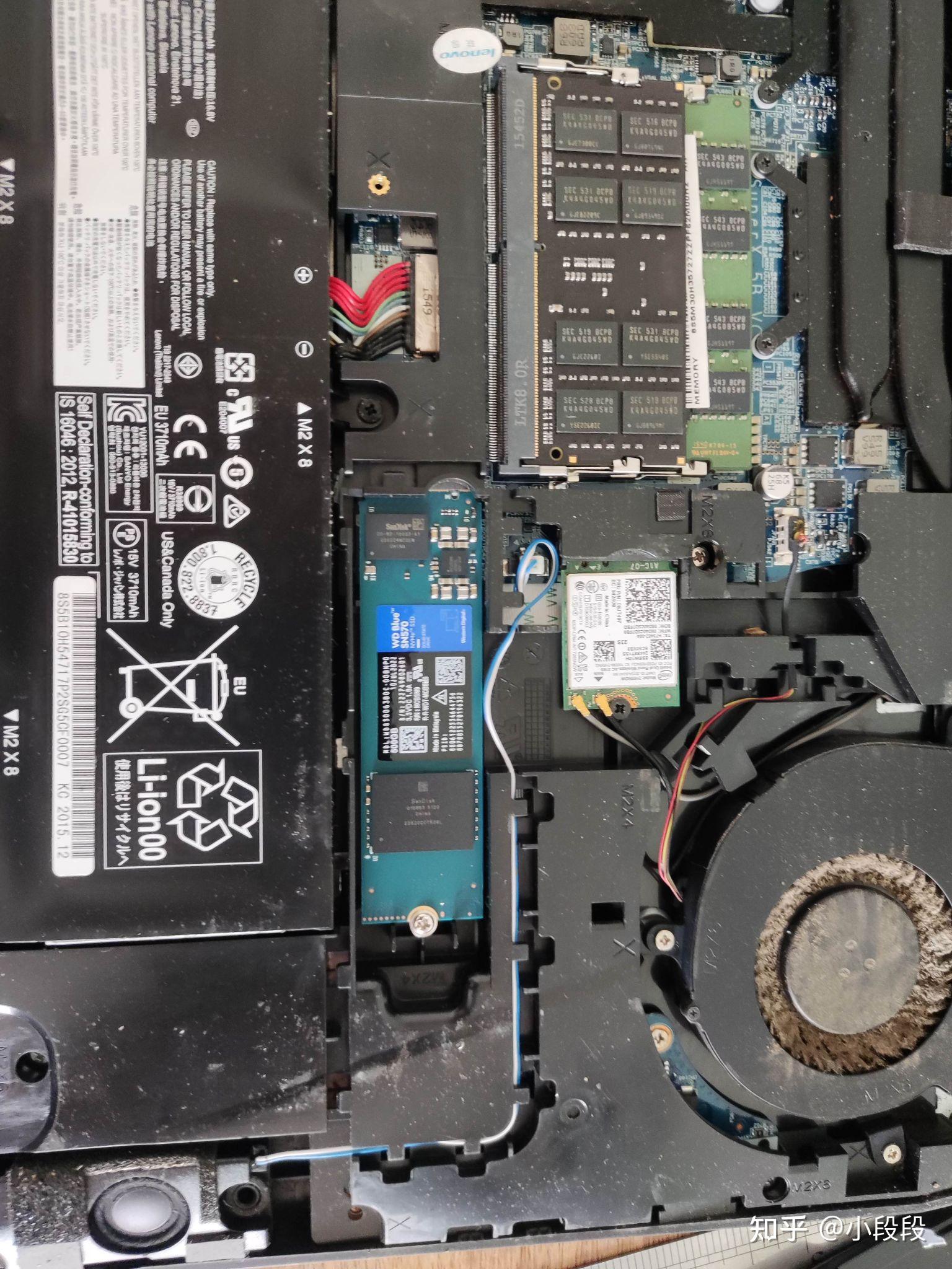 联想拯救者15isk-i 5版加装固态硬盘和内存条 - 知乎