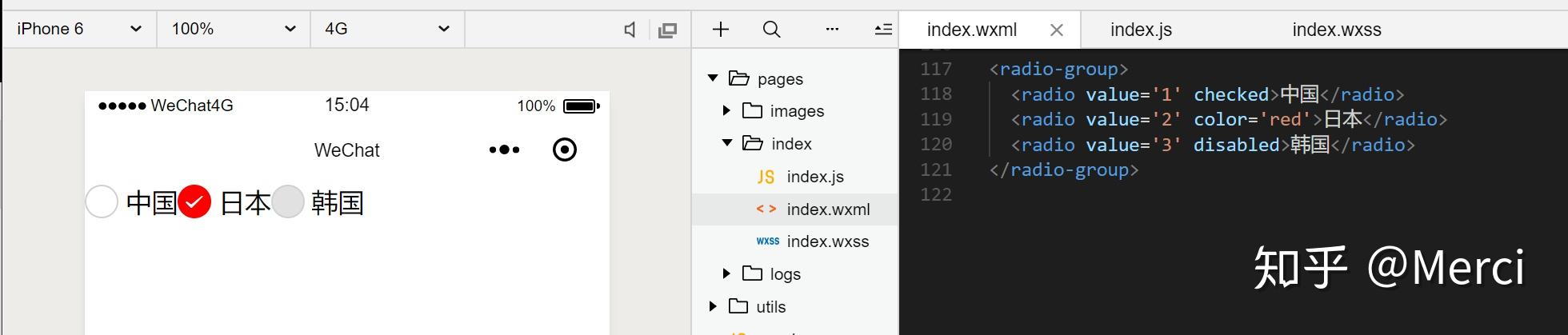  radio Slide Switch textarea form navigator 