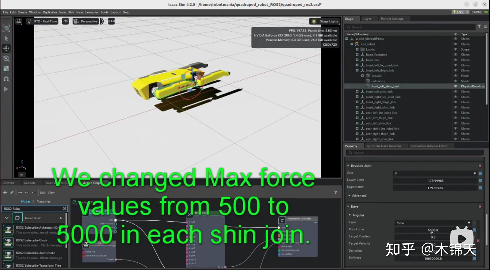 【Isaac Sim 4.5.0 & ROS2】Isaac_ROS2_tutorial - quadruped_robot_ROS2 - 知乎