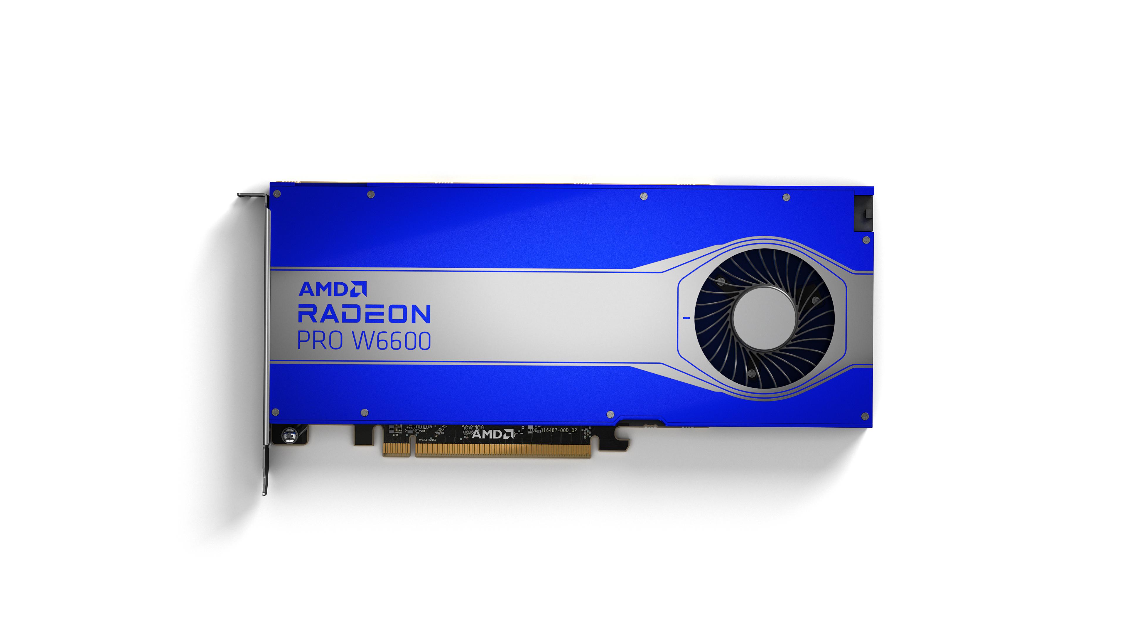AMD Radeon PRO W6600工作站显卡现已开售 - 知乎