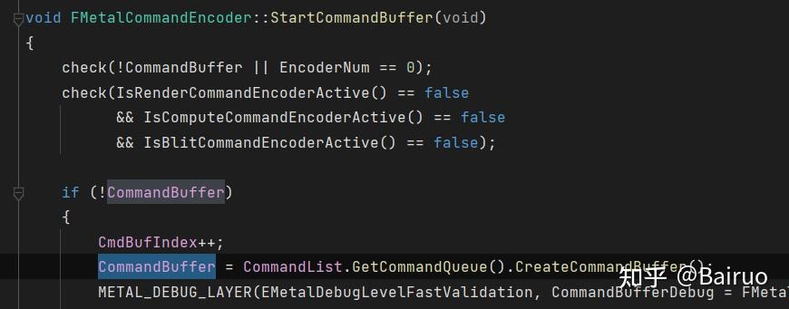 UE IOS Metal Command提交与Debug - 知乎