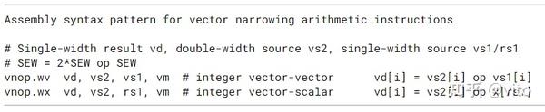 RISCV V扩展（二）Vector指令文档 - 知乎