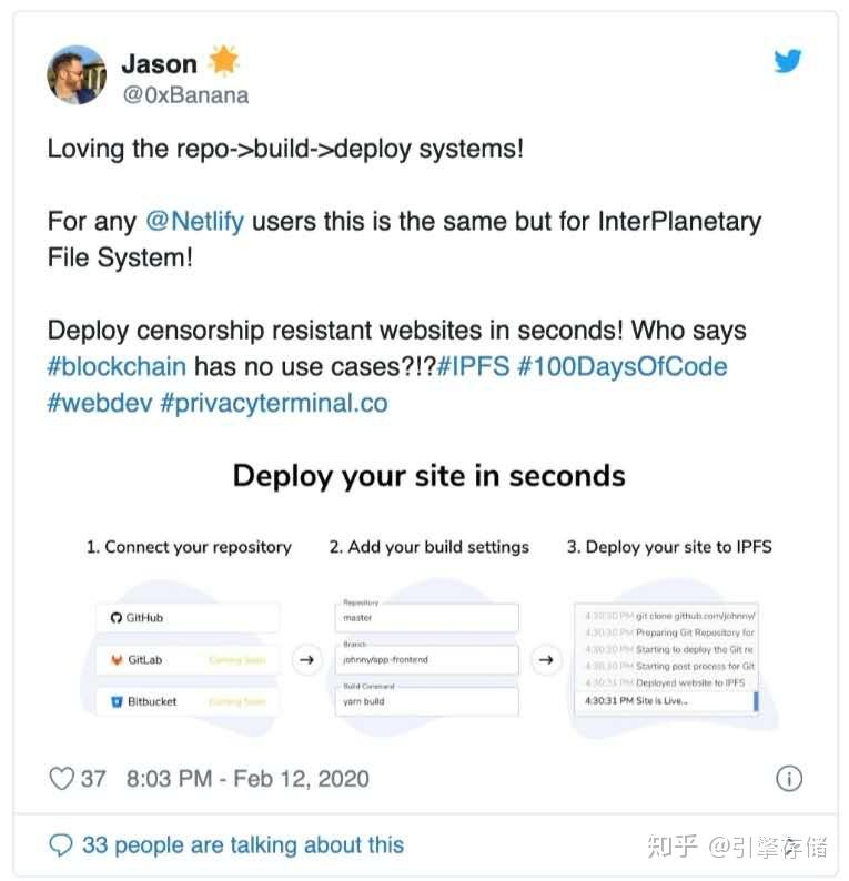 IPFS周报78期：流媒体巨头奈飞和IPFS达成合作！ - 知乎