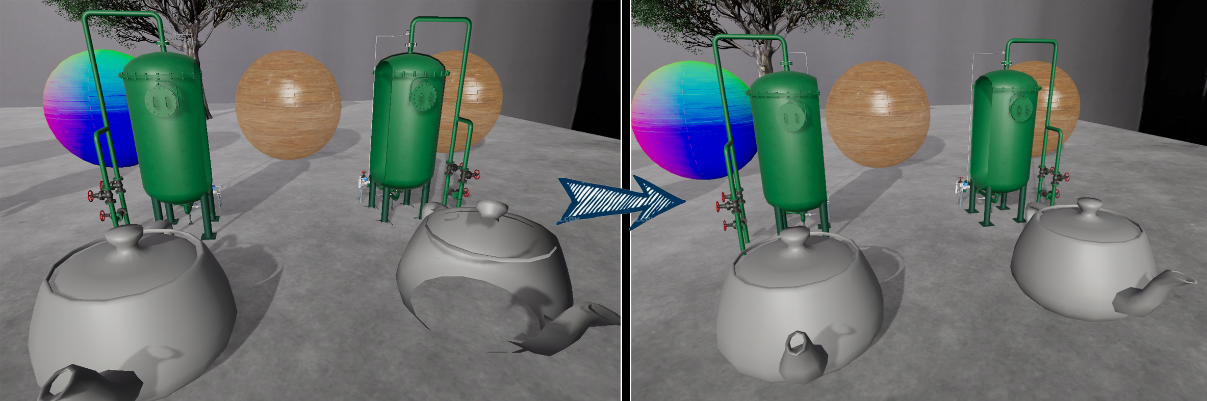 将镜像模型导入Unity后法线翻转的问题 - 知乎