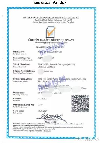 MID认证Module D模式——如何审厂？ - 知乎