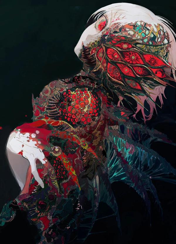 01年后浪卷起来有多猛？最近很火的一位画师MON（修行） - 知乎