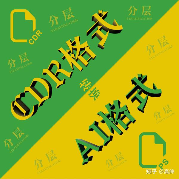 CDR 文件转换 PS/Ai 文件（分层） - 知乎