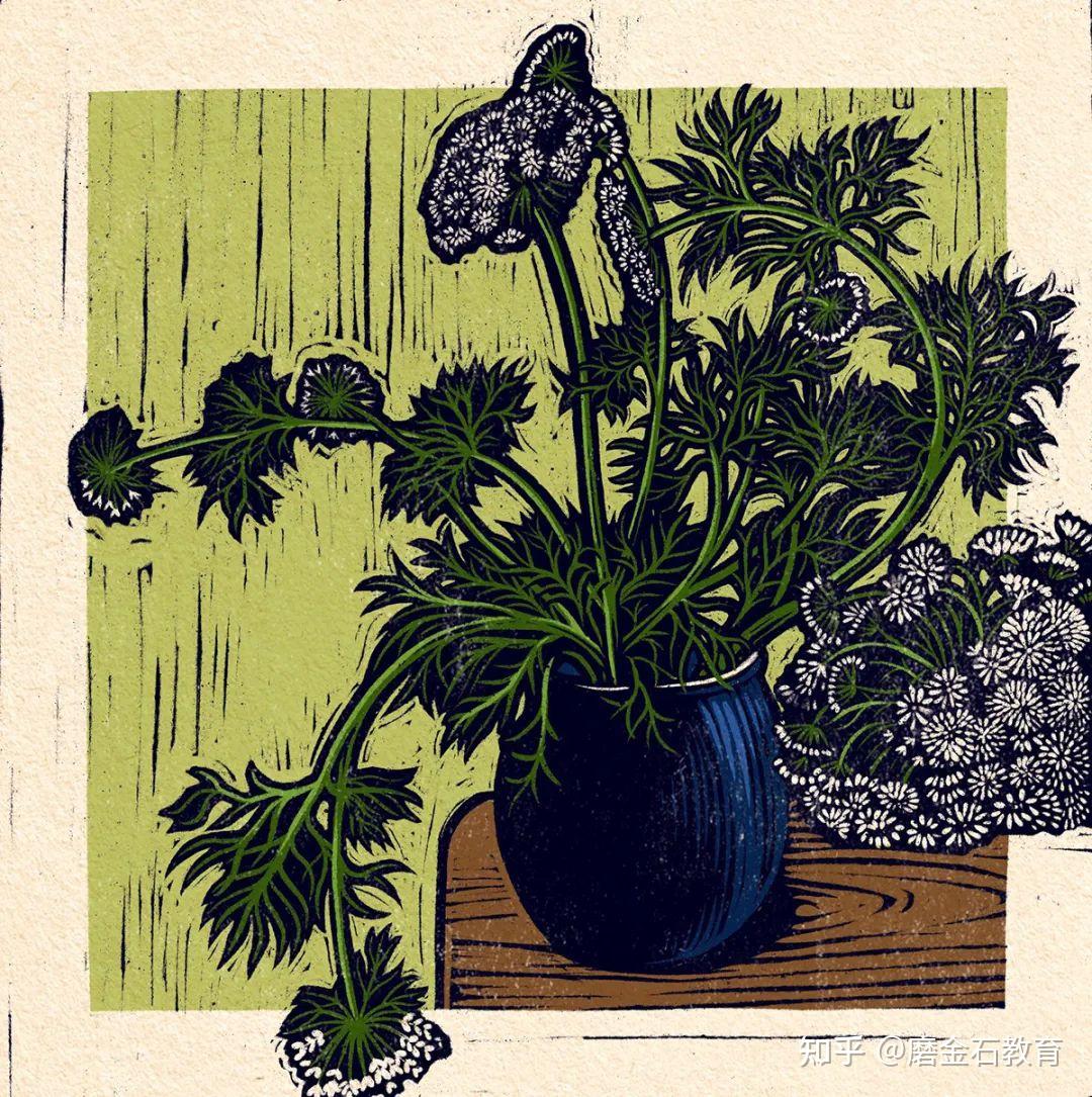 英国插画家Ella Ginn——印刷技术风格插图 - 知乎