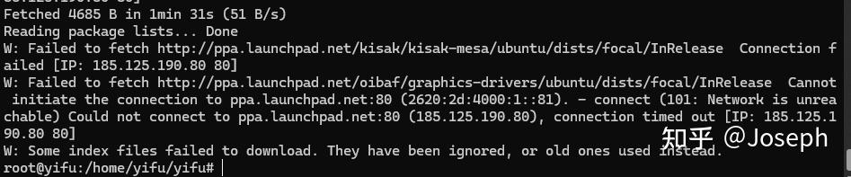 解决：Ubuntu20.04 WSL2下无法连接ppa.launchpad.net - 知乎