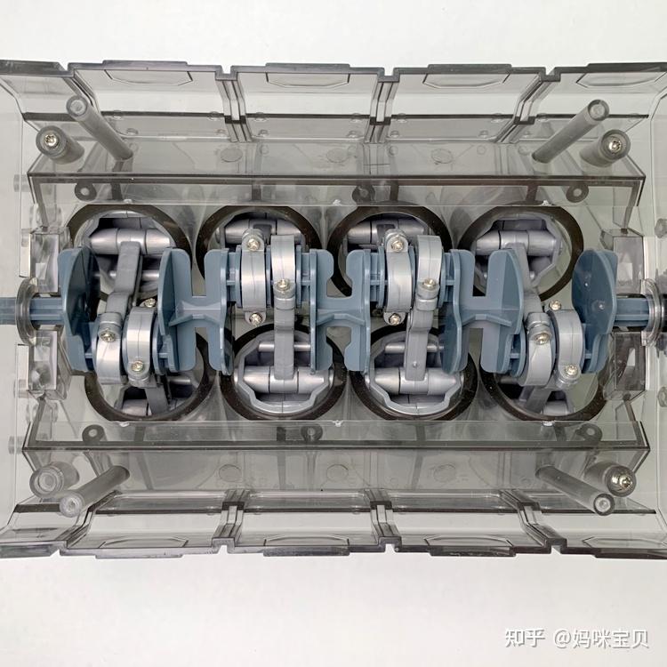 V8发动机原理，这款模型告诉你