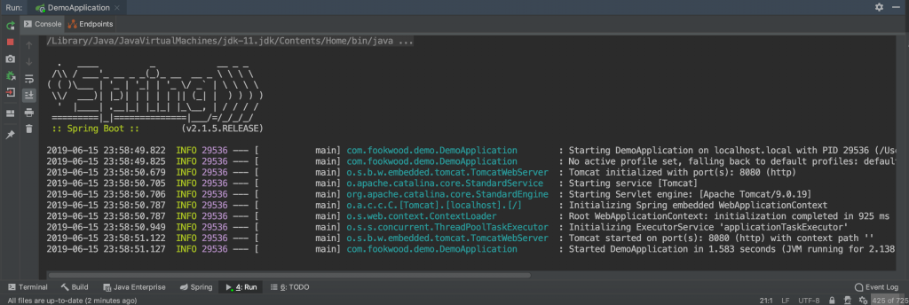 Spring Boot教程(3) – 运行第一个项目 - 知乎