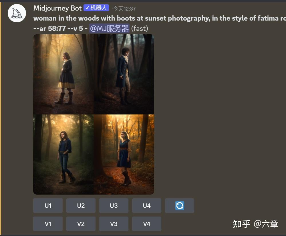 4月Midjourney更新体验：图生文功能 - 知乎