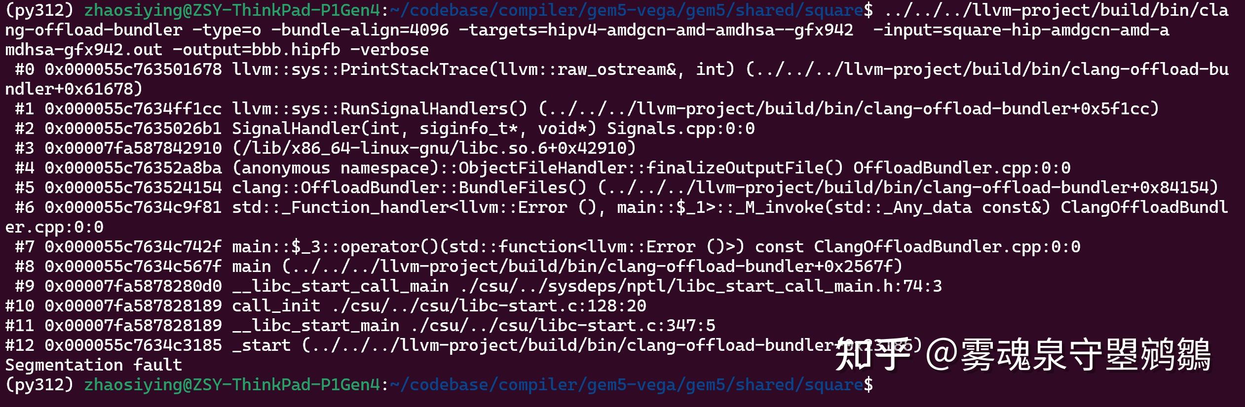 hipcc编译的时候clang-offload-bundler为什么必须传一个host target？ - 知乎