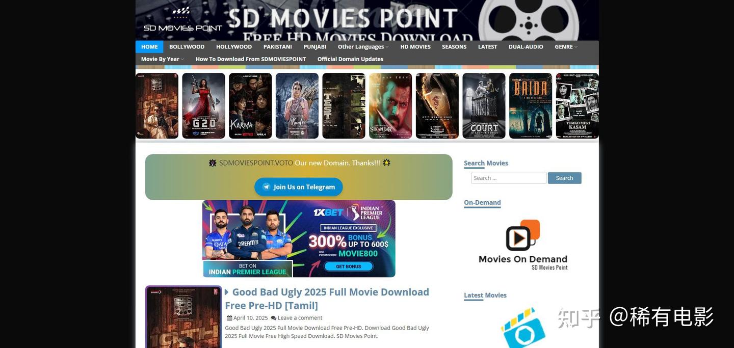 【50个国外观看（下载）电影的优秀网站推荐】 - 知乎