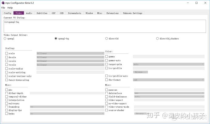 跨平台视频播放器——MPV安装及配置（转） - 知乎