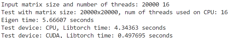 Libtorch 与 Eigen 矩阵运算性能对比 - 知乎
