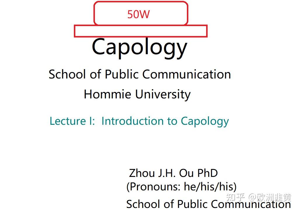 帽学（Capology）综述（1） - 知乎