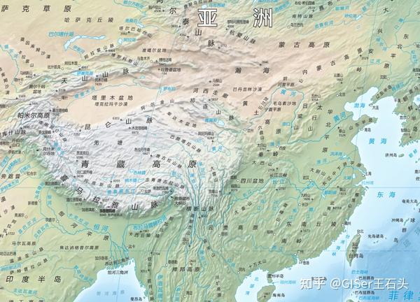 平等地球世界地形地貌全图（Equal-Earth-Physical-Map-Raster） - 知乎