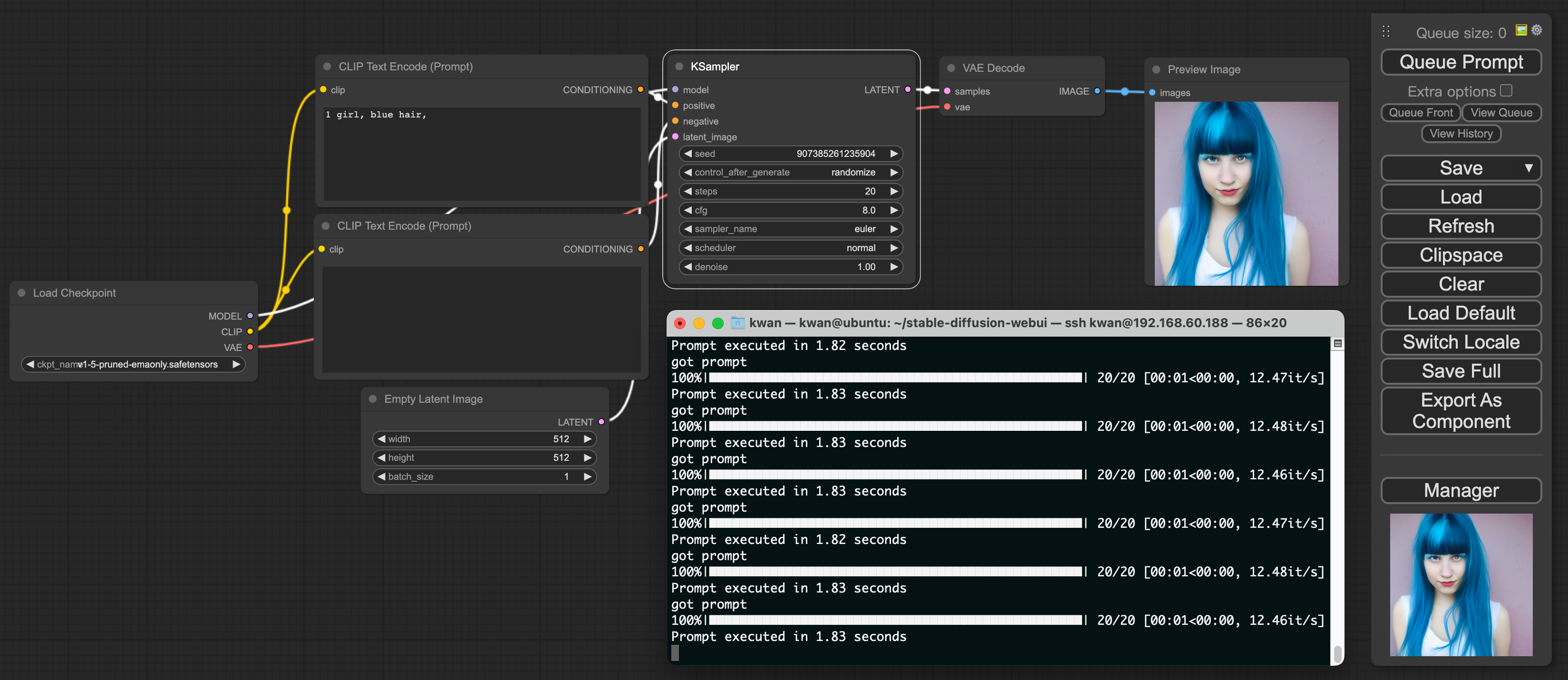 AMD显卡满血Stable Diffusion无脑部署笔记(ROCm5.6.1/5.7.1)(SD+Fooocus+ComfyUI)(不定期更新) - 知乎