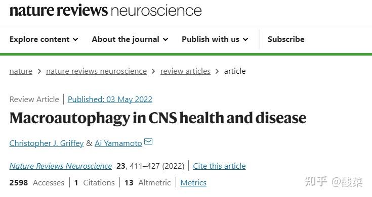 38分Nature顶级子刊重磅综述已经翻译好了！你真的要好好读一下！ - 知乎