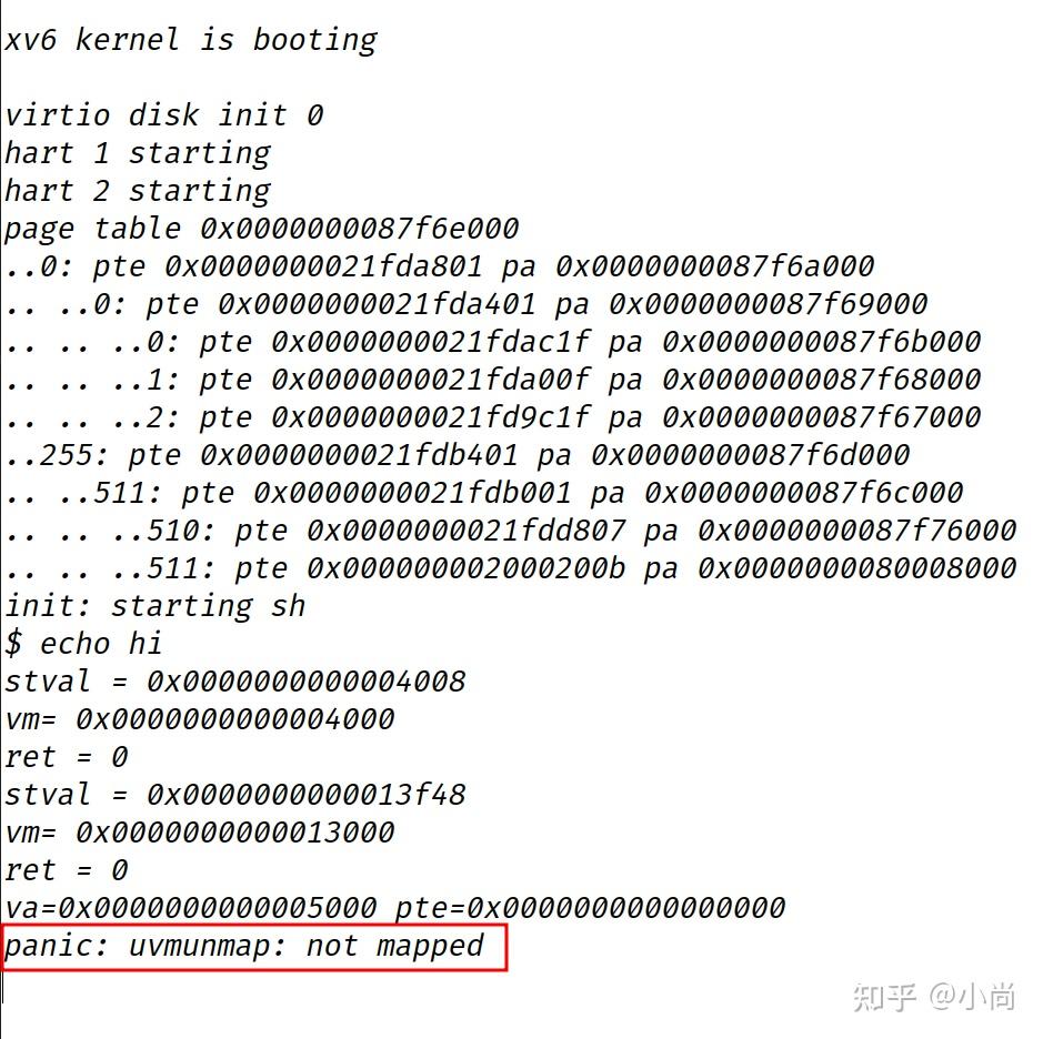 6、lab：xv6 lazy page allocation - 知乎