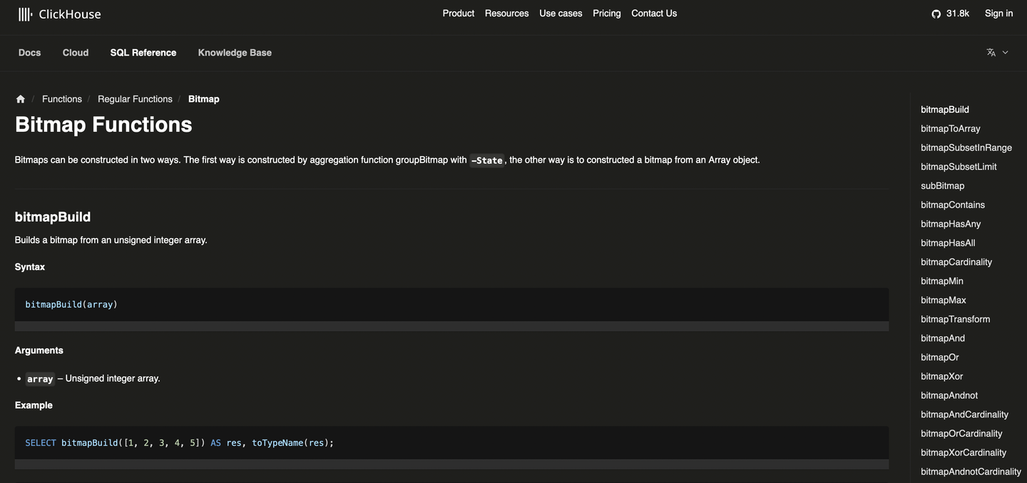 CDP技术系列（二）：ClickHouse+Bitmap实现海量数据标签及群体组合计算 - 知乎