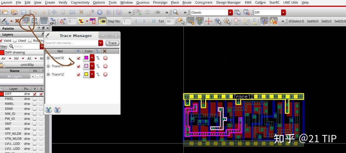 Cadence Net trace manager - 知乎