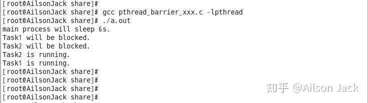 Linux应用编程-pthread_barrier_xxx介绍 - 知乎