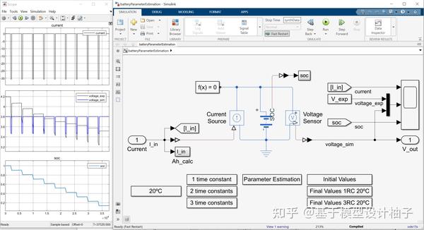 Simulink 电池建模与仿真 合集 (四）等效电路RC模型参数标定 - 知乎