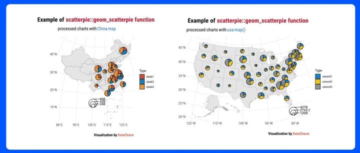 绘图技巧 | 绘制带饼图的地图可视化技巧分享 - 知乎