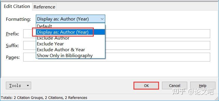 全网首创|EndNote实现毕业论文正文中 “等” 和 “et al” - 知乎