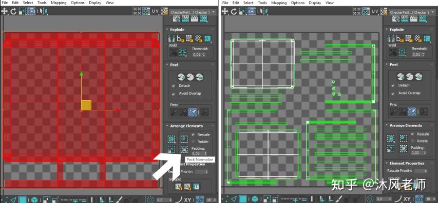 沐风老师一步一步教你在3DMAX中UVW贴图和展开UVW的方法 - 知乎
