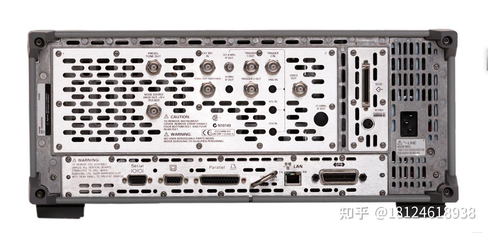 Agilent E4445A PSA频谱分析仪，3Hz至13.2GHz - 知乎
