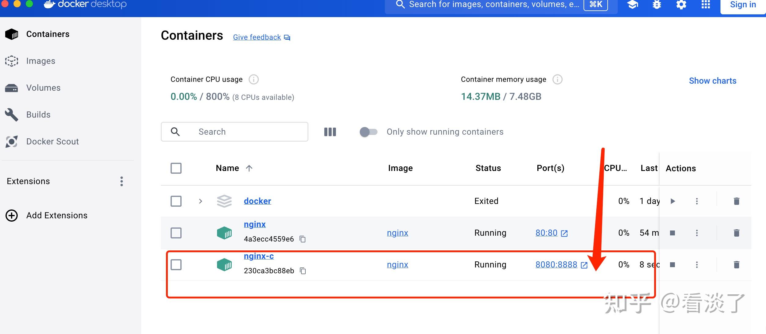 Docker使用ngnix本地部署前端项目(Mac) - 知乎