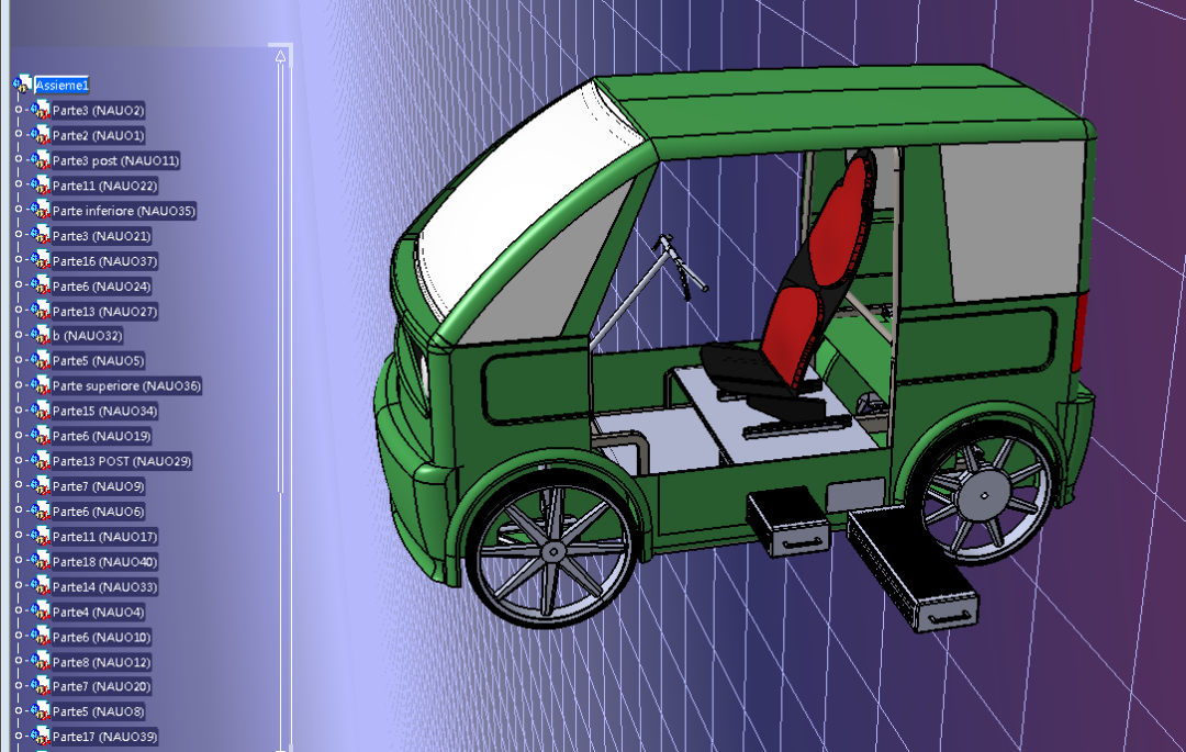 【其他车型】Light quadricycle轻型四轮摩托车3D数模图纸 STEP格式 - 知乎